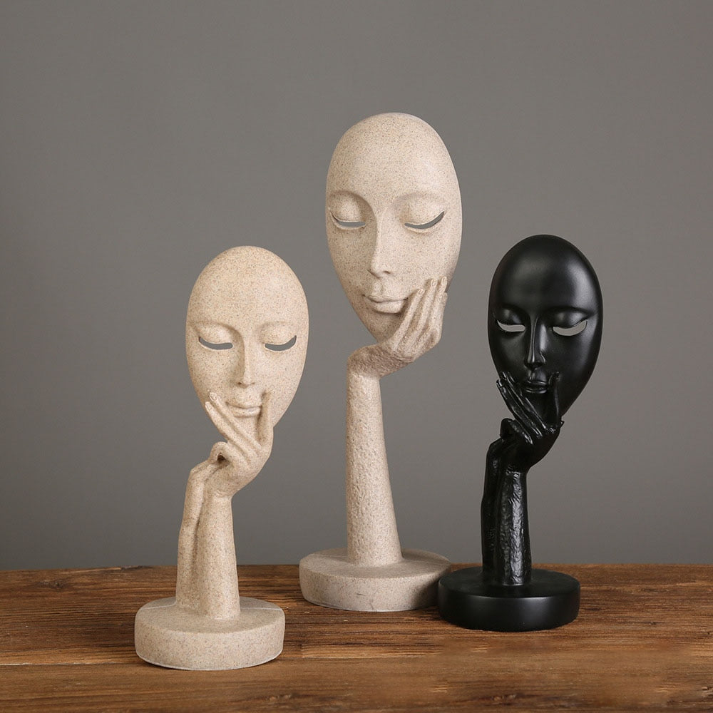 Human Face Statue – Feblilac Store