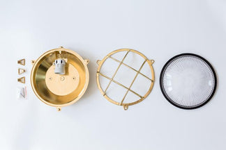 Nautilus Round Outdoor and Bathroom Wall Light – Feblilac Store